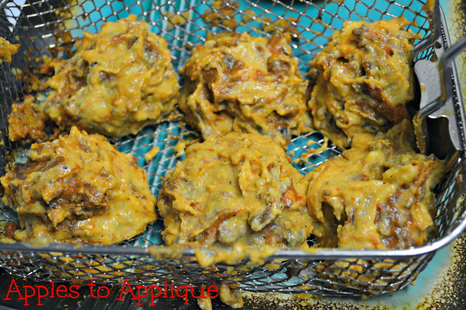 Apples to Applique: Fried Chili