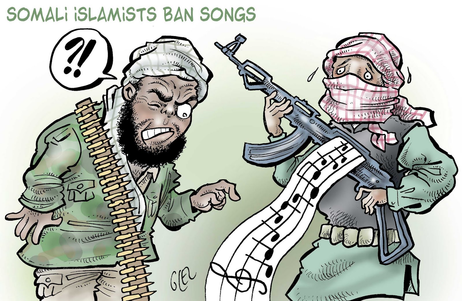 Hot Secrets: AFRICAN CARTOONISTS TOP SOMALIA CARTOON COMPETITION