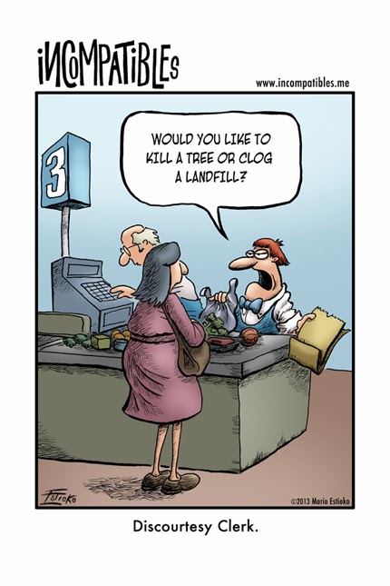 INCOMPATIBLES Cartoons ~ the web cartoon by Mario Estioko: Discourtesy ...