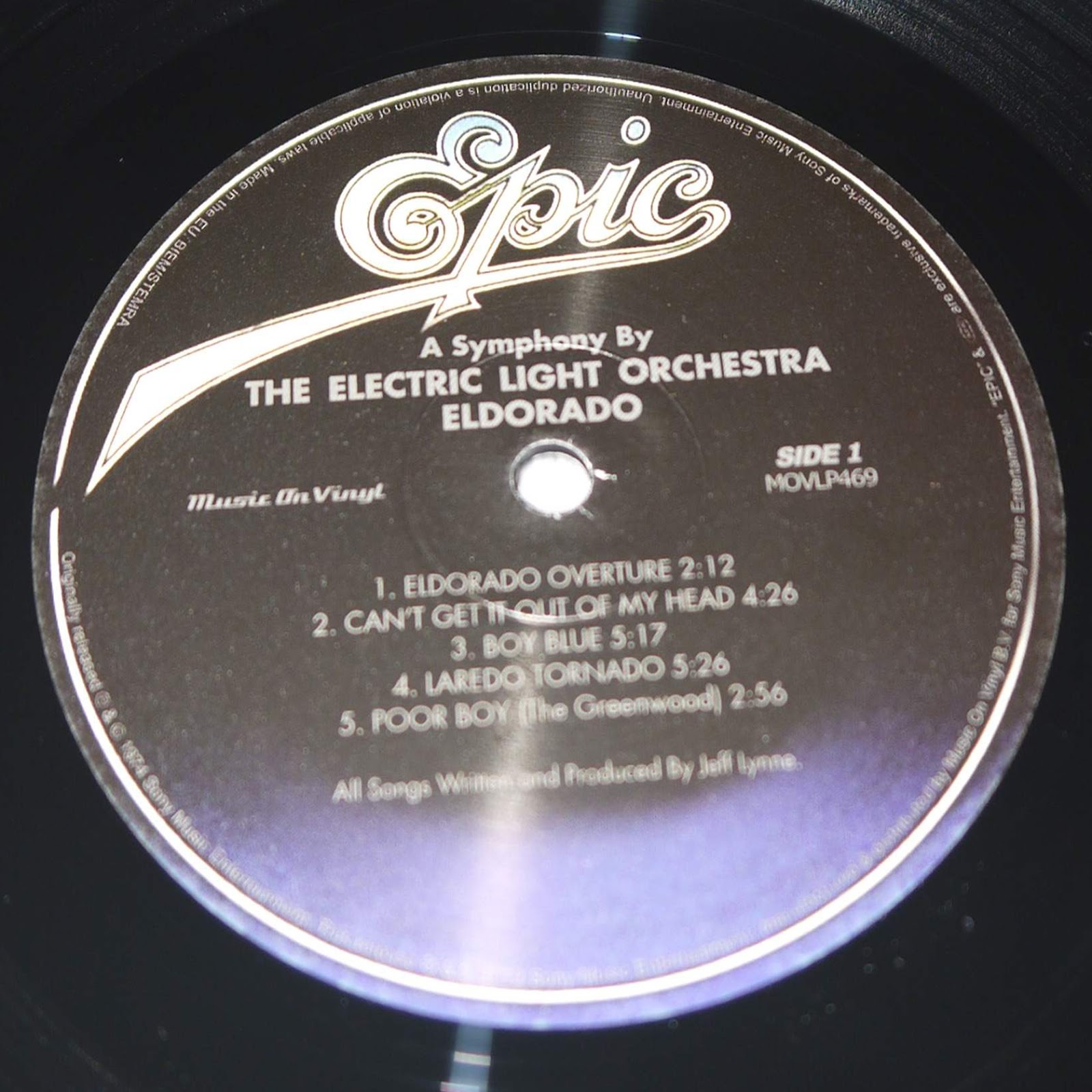 ELO Related Vinyl: Electric Light Orchestra - Eldorado - Lp - Unión Europea