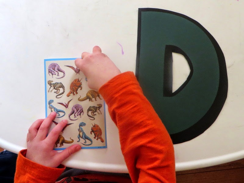 Mom's Tot School: D is for Dinosaurs!