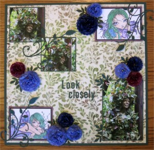 Sweet Pea Stamps: Scrapbook Layout Winners-----