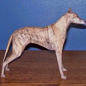 Greyhound Dog Papercraft | Papercraft Free Download And Paper Toys Model