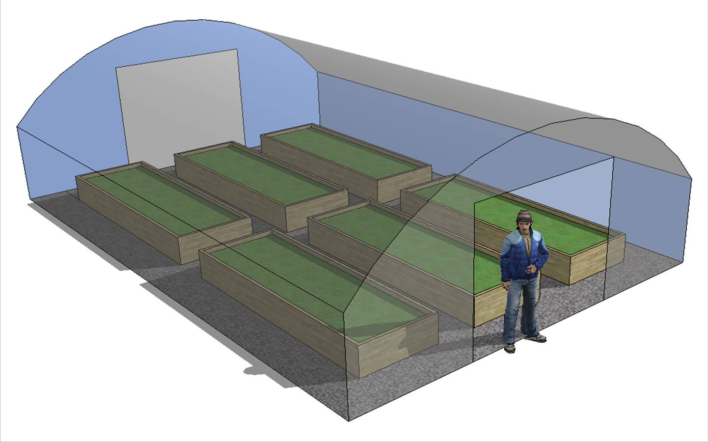 Valley Gate: Polytunnel Part 1