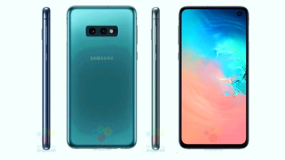 New Samsung Galaxy S10E rendered images shows online