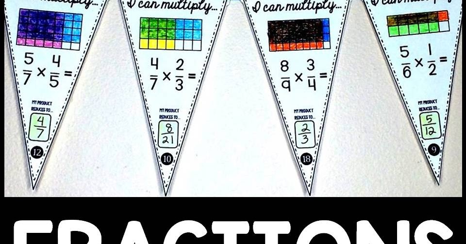 Scaffolded Math and Science: Fun with Fractions Pennants: Guest Blog Post