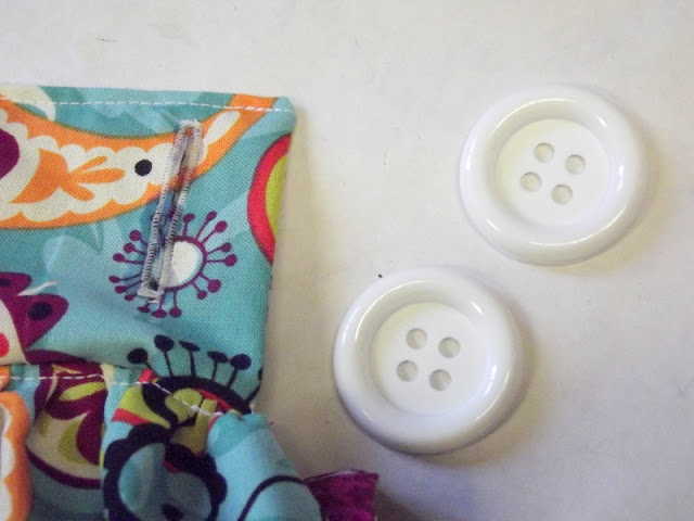 Morning by Morning Productions: Button Baby Dress Tutorial
