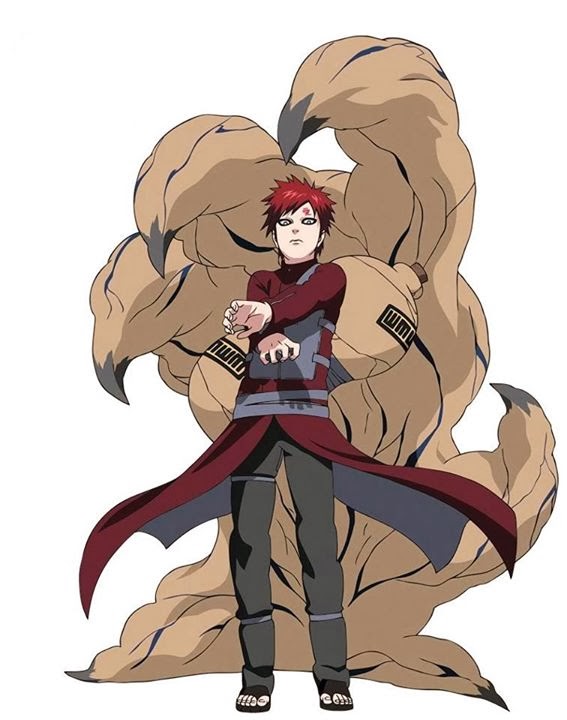 cool anime character: Sabaku no Gaara