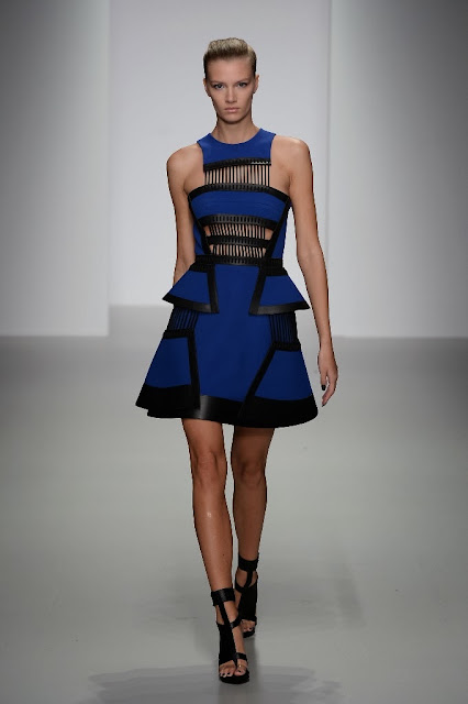frumpy to funky: David Koma SS14 Collection at London Fashion Week