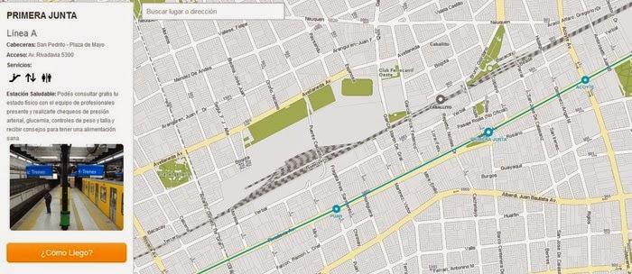 CRÓNICA FERROVIARIA: Sbase: Publica Nuevo mapa del Subte