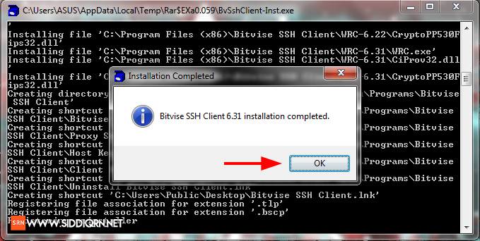 Bitvise SSH Client