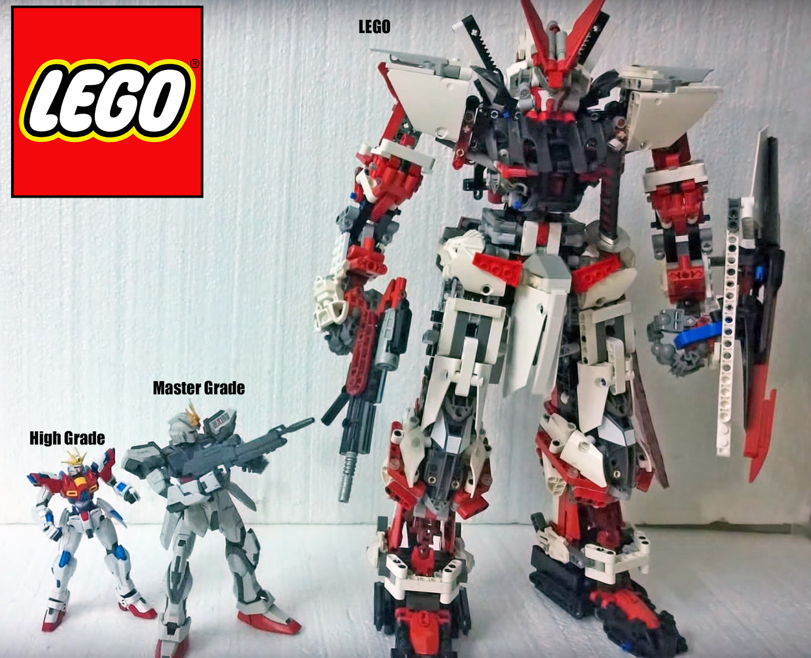 GUNDAM GUY: LEGO (MOC): MBF-P02 Gundam Astray Red Frame by Demon 1408