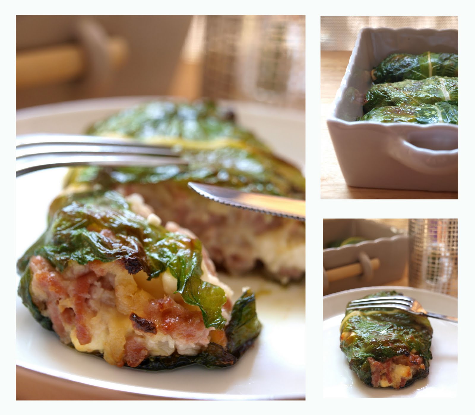 Bocados dulces y salados: Rollitos de acelga rellenos