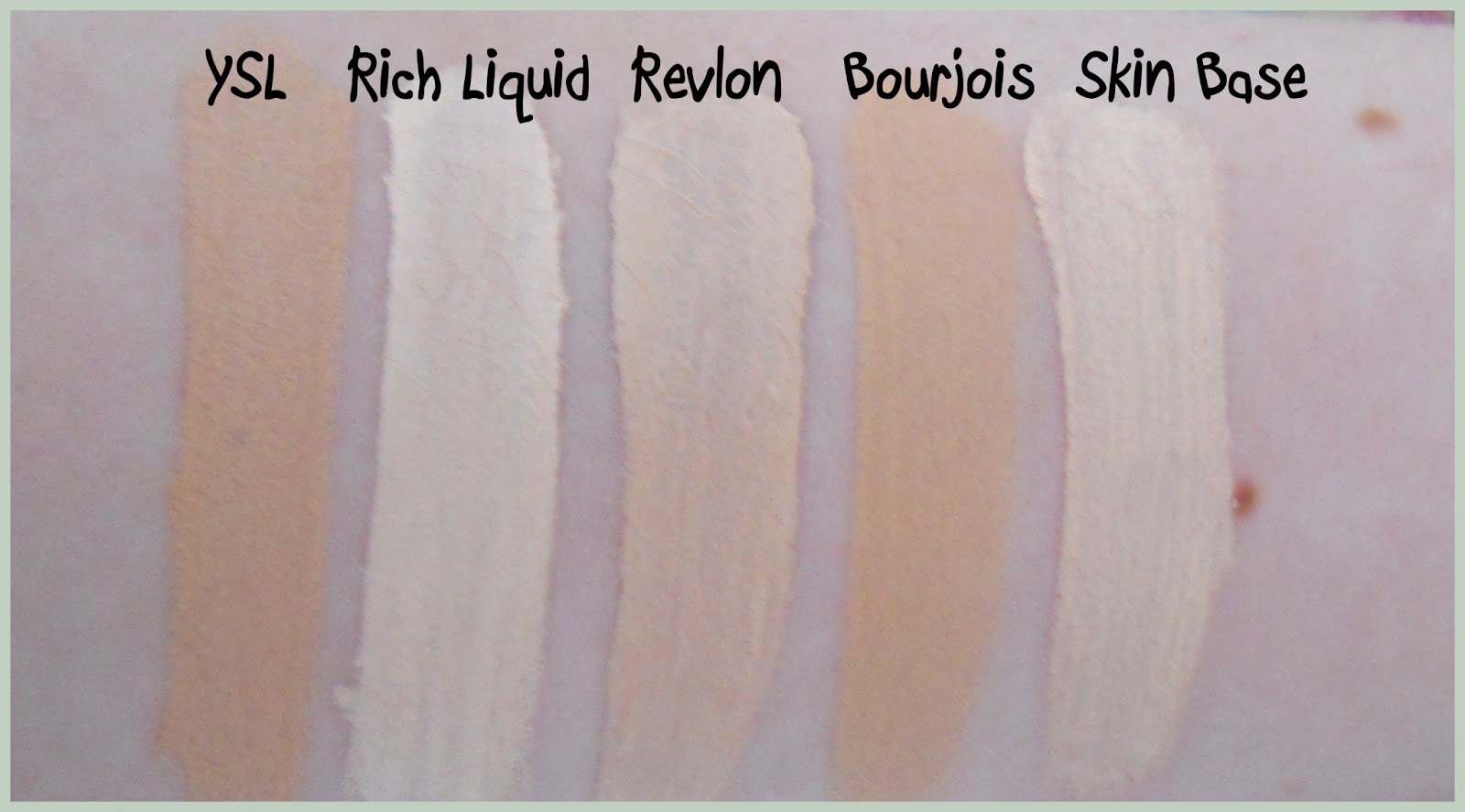 Beauty Bucket List: Pale Foundation Swatches | Updated Feat. Illamasqua ...