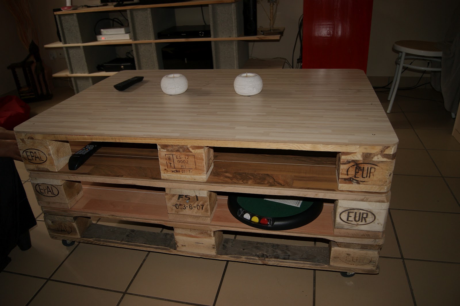 Laura George activités pour mamans et pour enfants.: DIY table en palettes