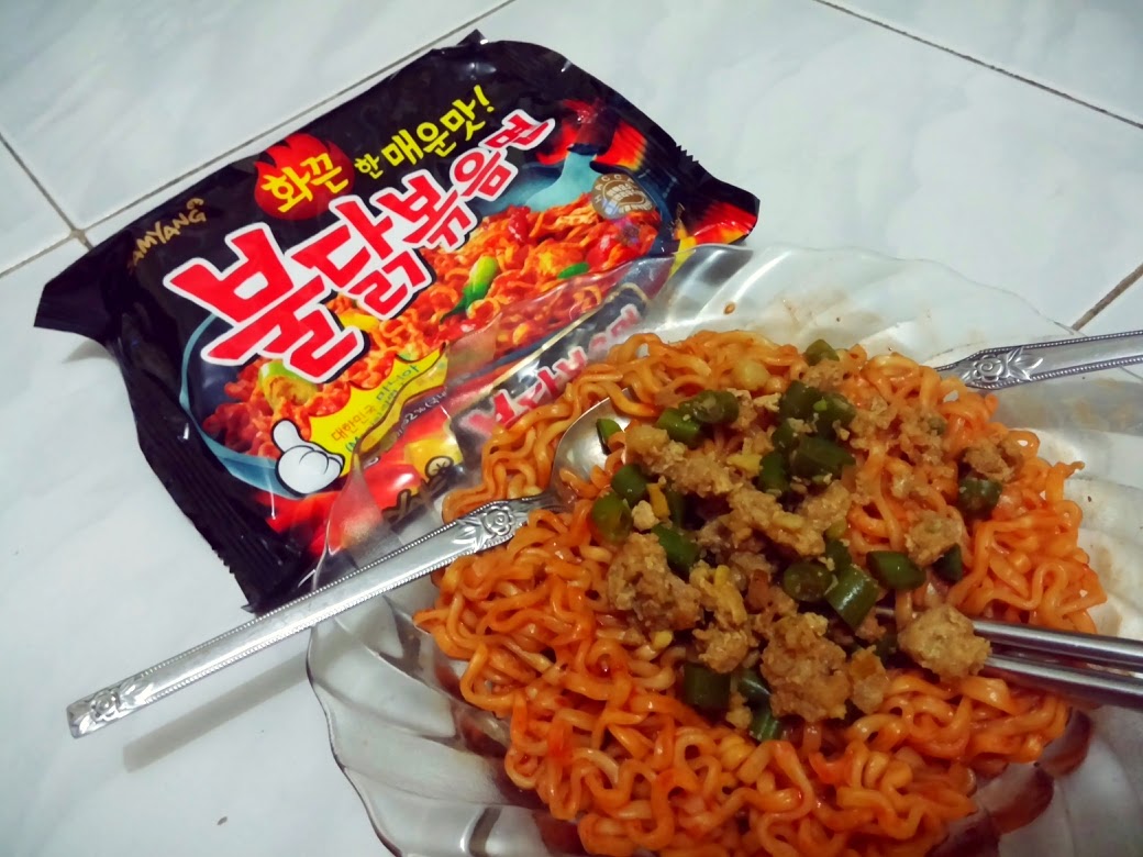 Mie Samyang Menggetarkan Lidah ~ Masakan Nusantara
