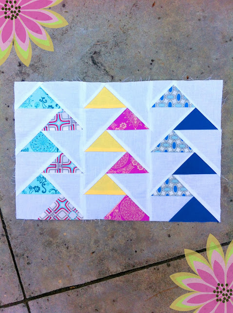 sewing belly buttons boutique: paper flying geese! Free paper piece pattern