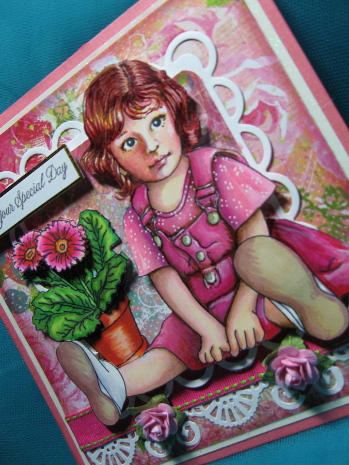 Anniebee's Craft Room: My first digi card