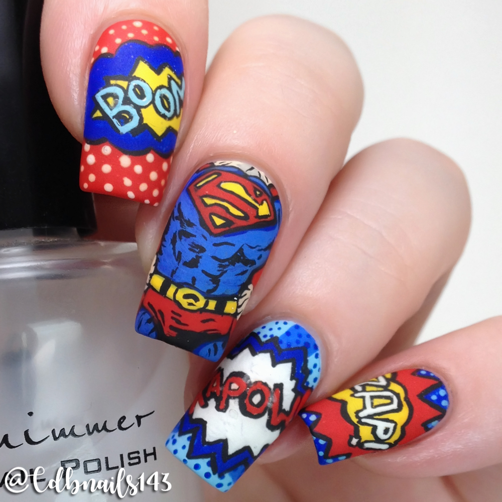 Superman Nails