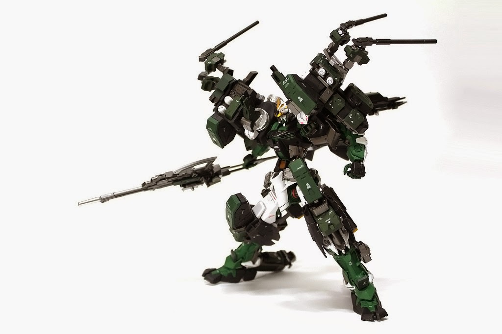Custom Build: 1/100 Gundam Astray Green Frame 2nd Gear