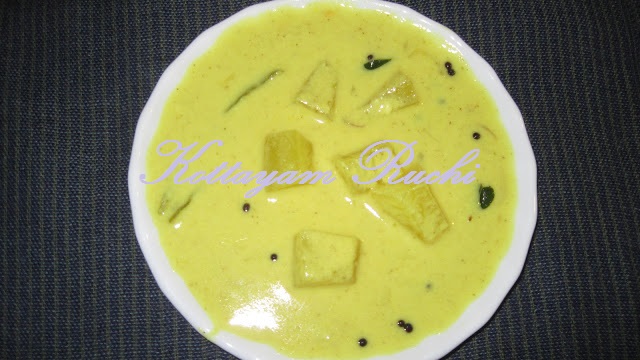 kottayam ruchi: Vellarikka moru curry ( Cucumber & curd curry ...