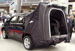 Hello USA: pontiac aztek tent