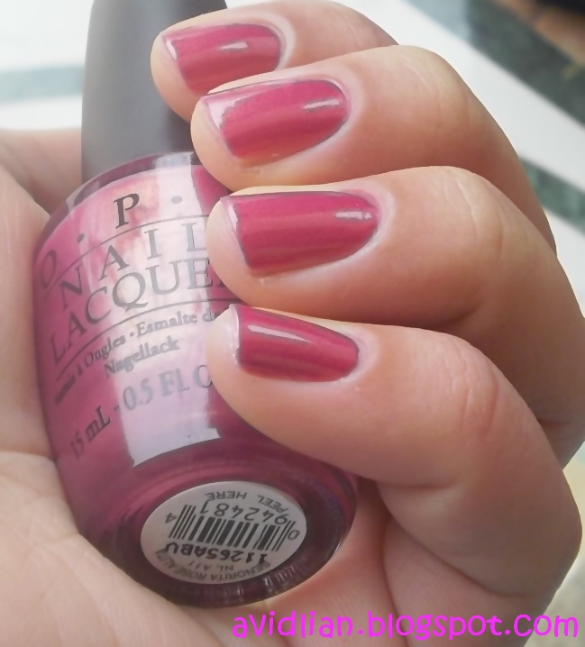 aviDliaN: OPI Senorita Rose-alita