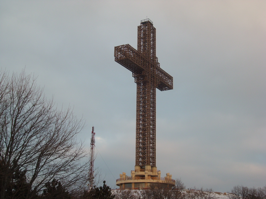 Macedonia Moon: Matka canyon - Blue bridge to the Millenium cross on ...