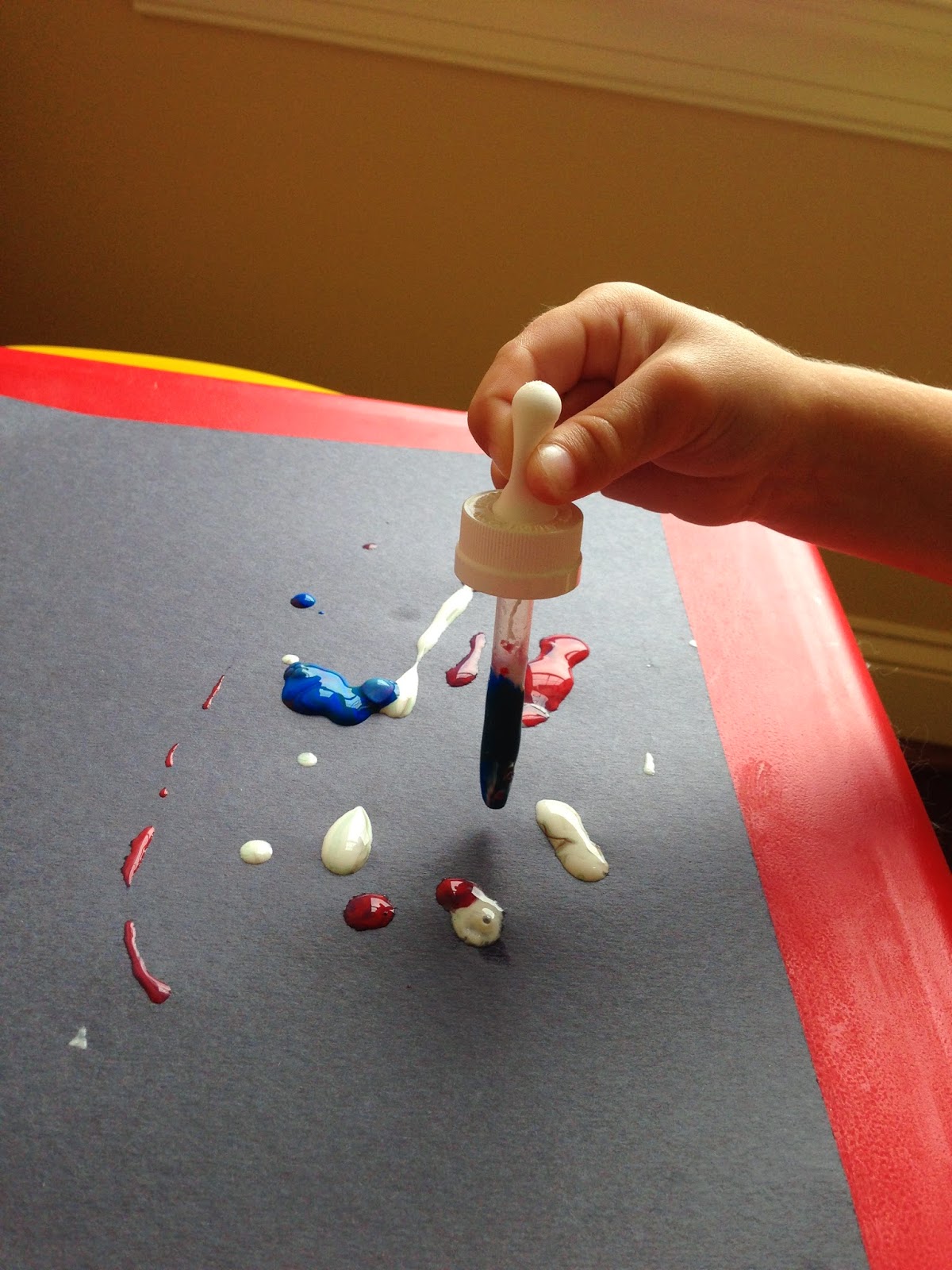 Maggie's Big Home: Fireworks + Fine Motor = Fun!
