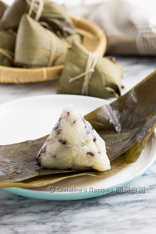 Glutinous Rice Dumplings with Red Bean Fillings | Christine's Recipes ...