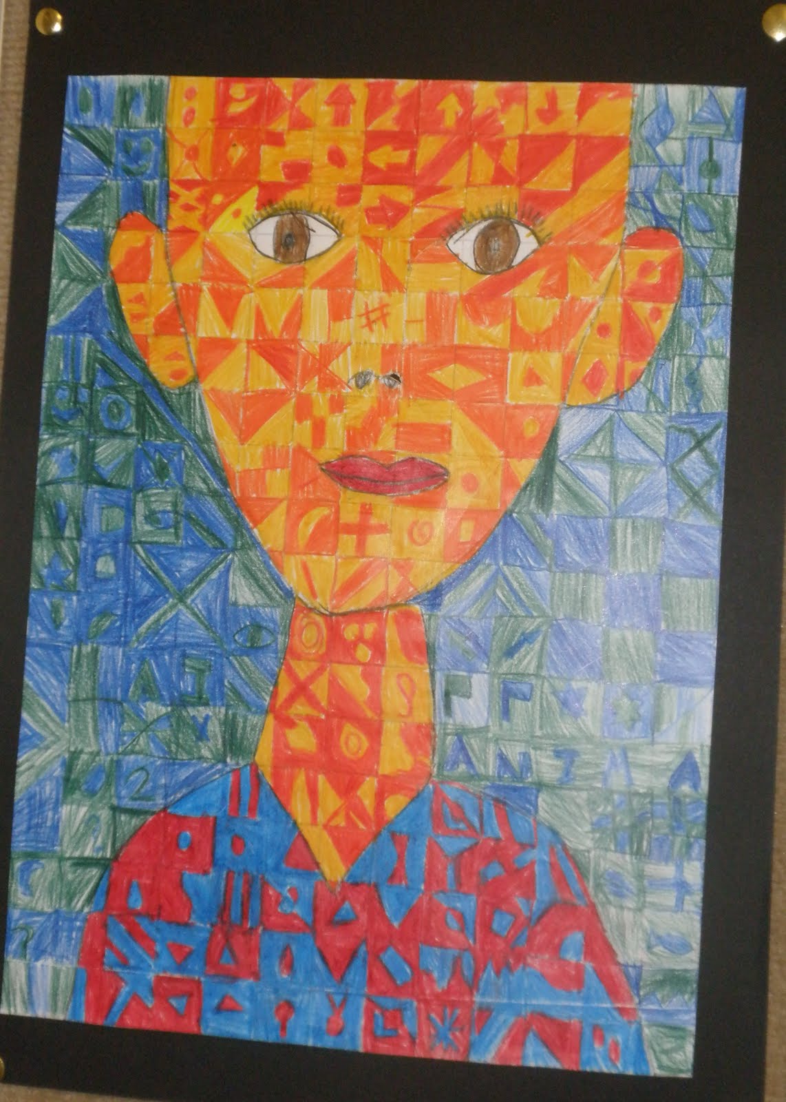 Art with Mrs Baker: Chuck Close Portraits