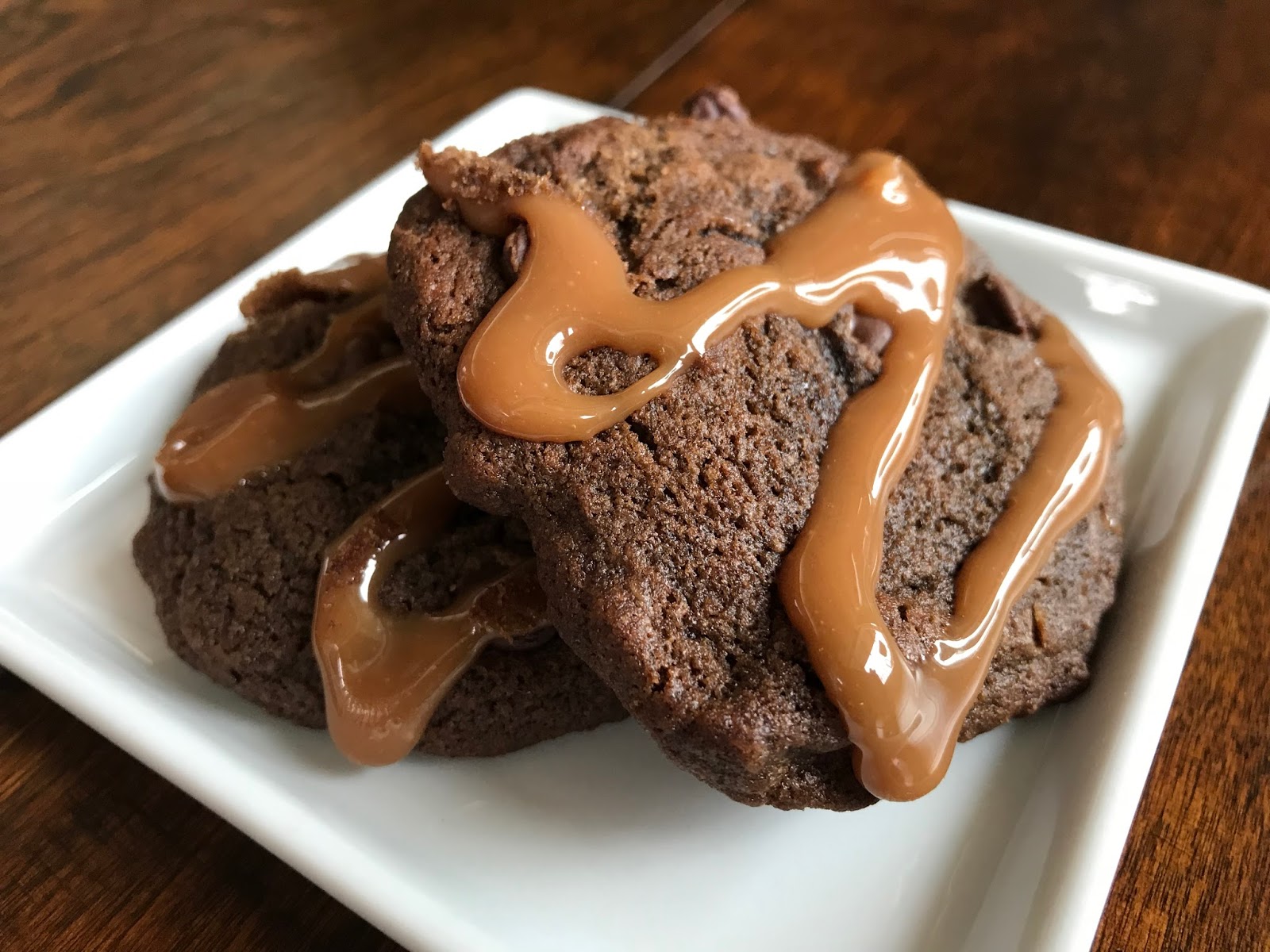 Making The Most of Naptime : Double Chocolate Port and Caramel Cookies ...