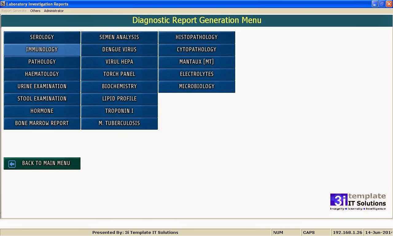 Diagnostic Management System Software