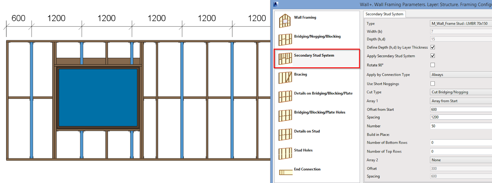 Revit Add-Ons: Wood Framing Wall+ Version 2017.17 Released, Plus New ...