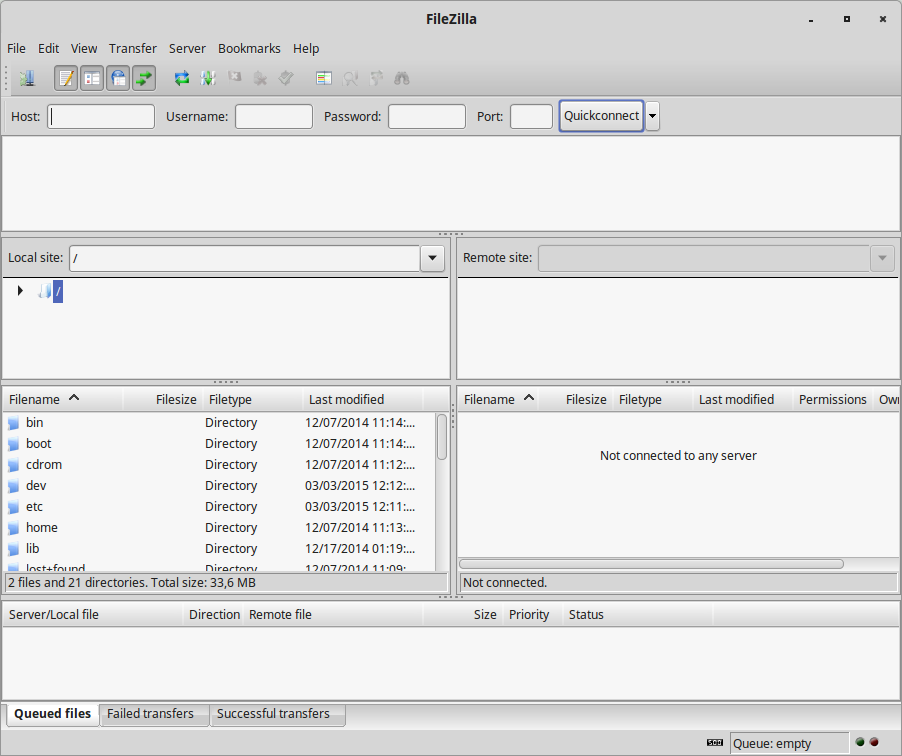 YOGI - C.M.O.S: Cara Mudah Install FileZilla di Linux