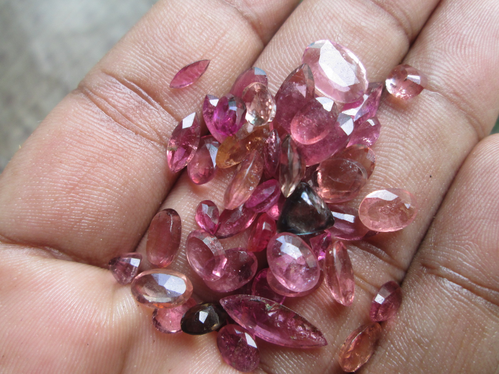 batu permata 4u 01125649604: lot permata pink tourmaline