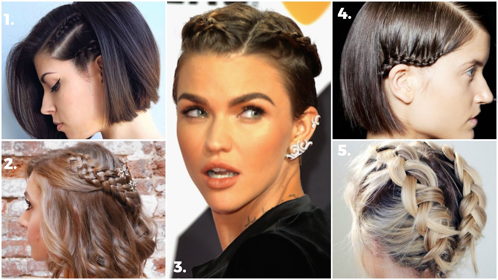 Descubre todo tipo de hermosas trenzas para cabello corto