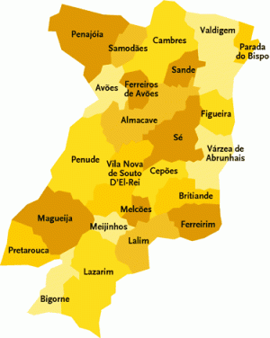 História e Estórias de Lamego: Lamego e as suas Freguesias