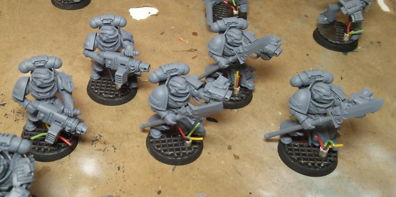 How to Lose at 40k: Grey Knight bases completed