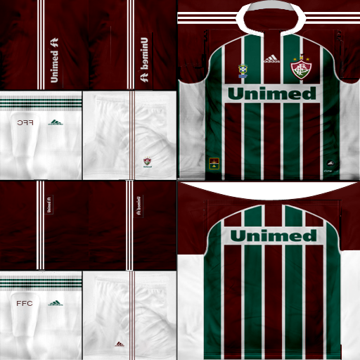 Equipe FIFA 07: Kit Home Fluminense 2011/2012