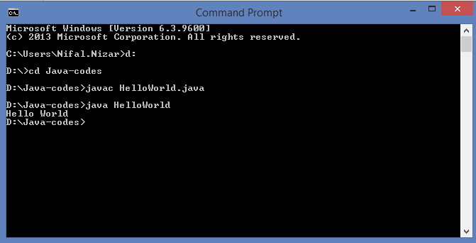Easy Code Stuff: Java Hello World Easy Code Stuff: Java Hello World
