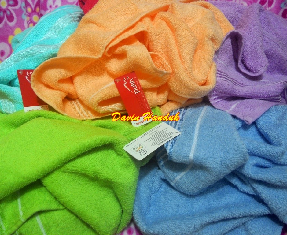 Handuk Harga Pabrik / Davin Handuk Tangerang: Handuk Merah Putih