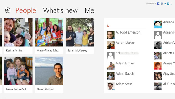 People app, H εφαρμογή των επαφών στα νέα Windows αποκαλύπτεται ~ TechU ...