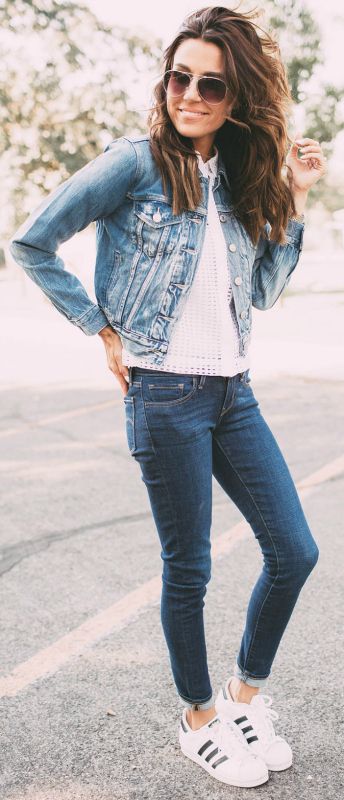 40+ Best Ideas How to Style Denim on Denim this Fall - Latest Fashion ...