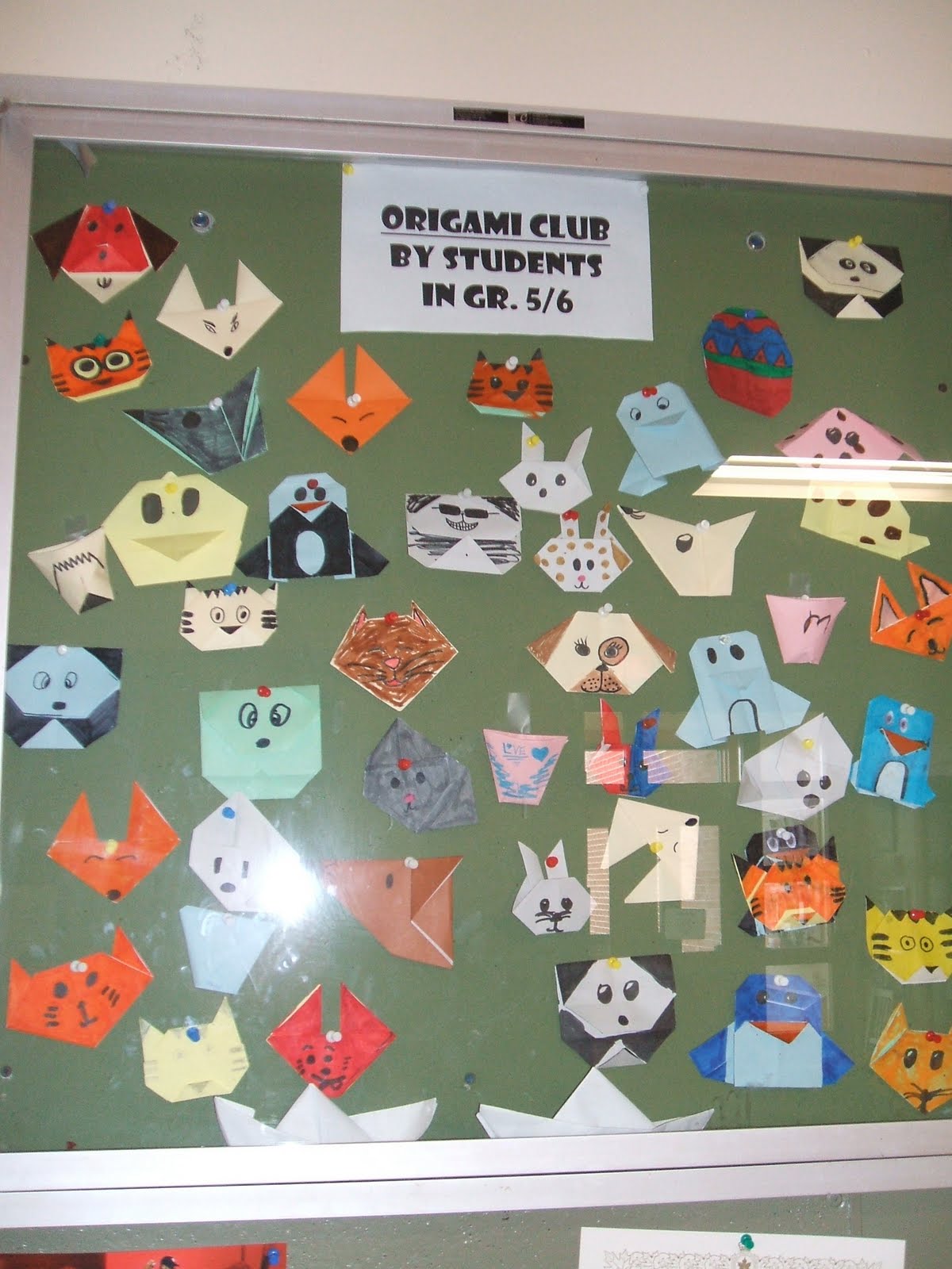 My Teaching Box: Origami Club Results