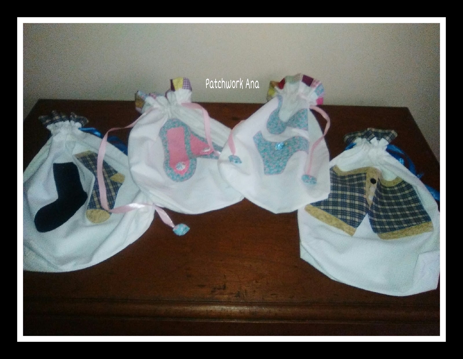 Patchwork y manualidades de Ana: Bolsas para la ropa interior