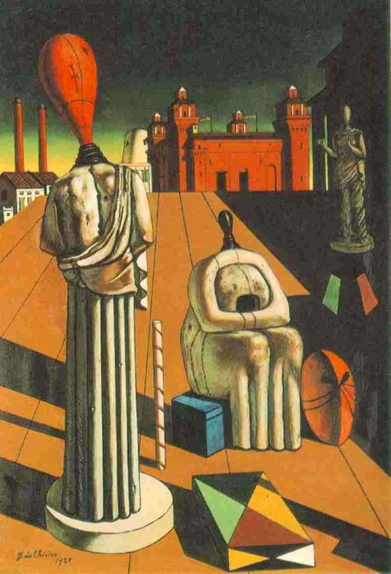 PLÁSTICA EN EL VALLE: Giorgio de Chirico
