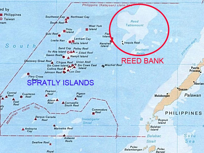 China grabbing "Reed Bank" 50 Miles off Palawan Philippines | Korea News!