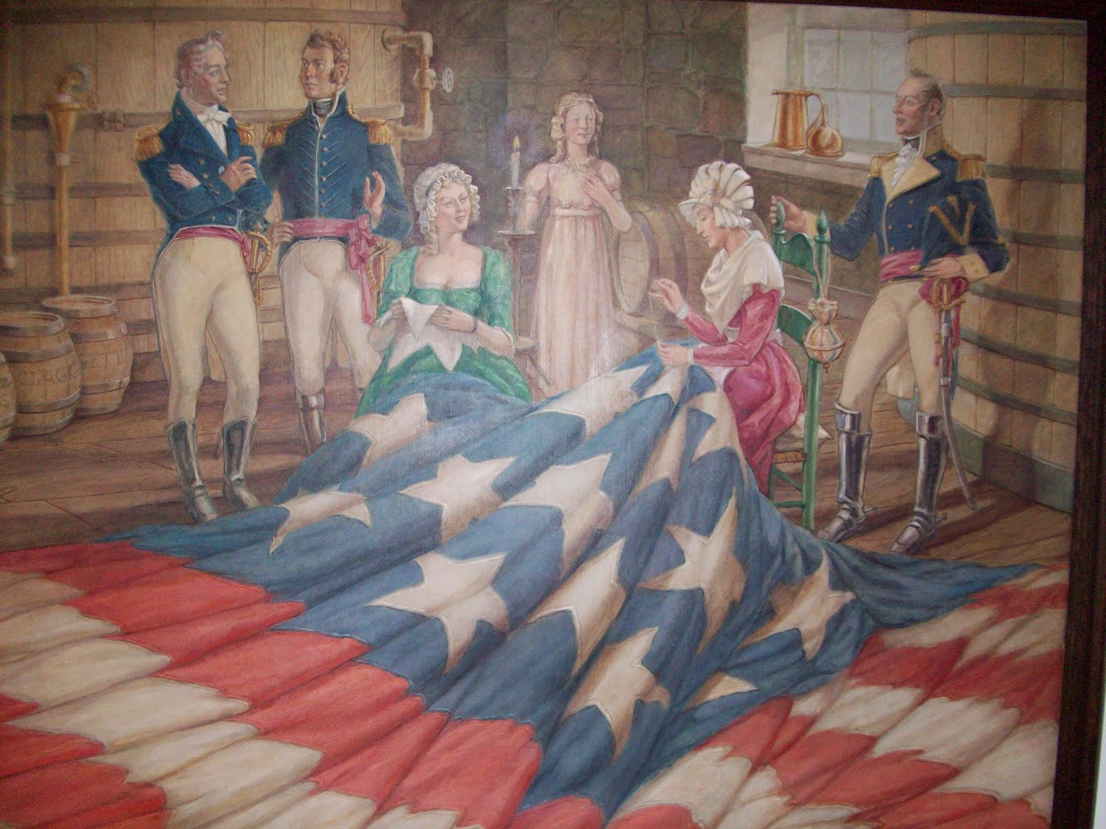 Historical Fiction, A Light in Time: The Star Spangled Banner Flag