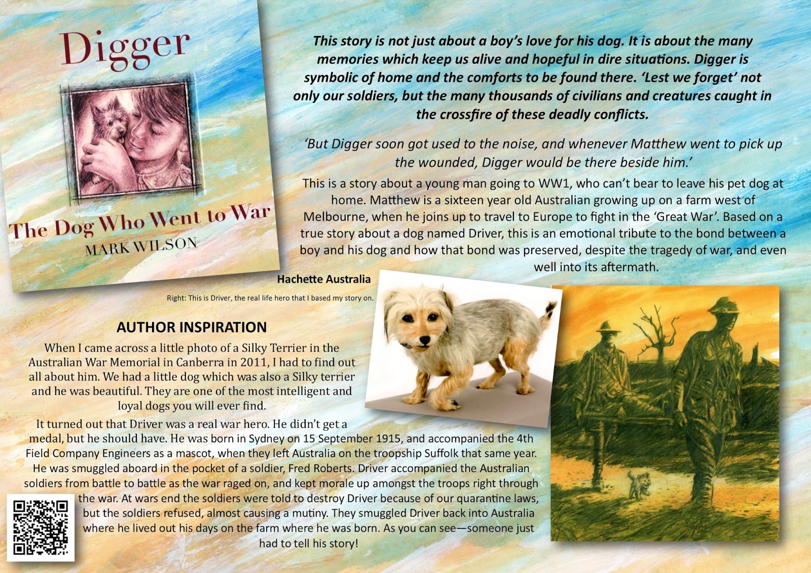 Anzac Stories: Behind the Pages Exhibition: Feature Author Illustrator ...